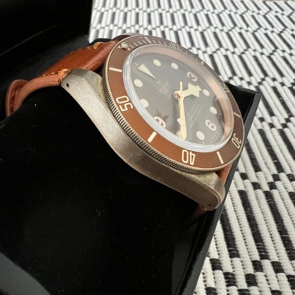 Tudor | Accessories | Tudor Black Bay Bronze 43mm Case 72hr Power ...
